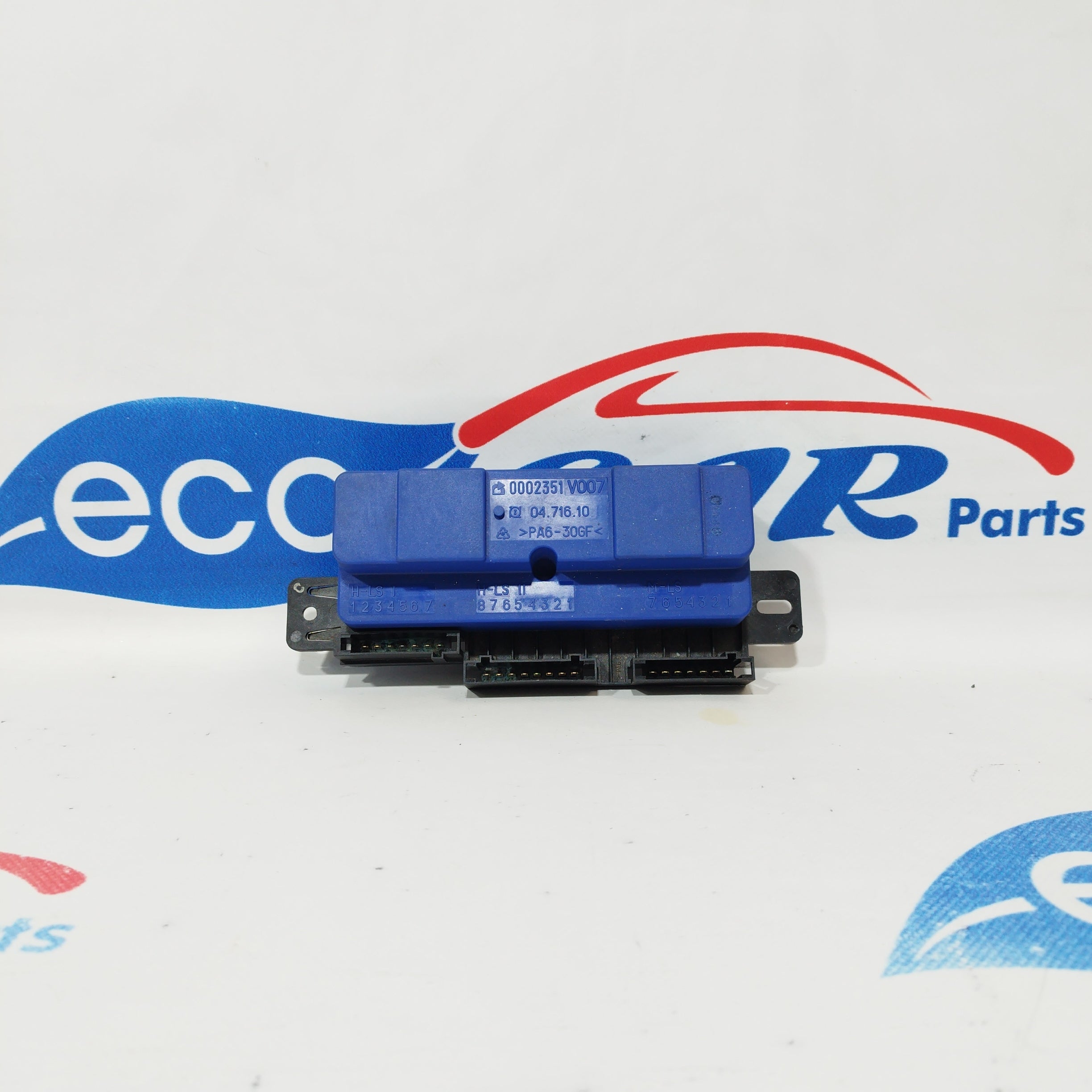 Centralina comfort Smart Fortwo 450 2004 codice 0002351v007 ecoAC1633 ...